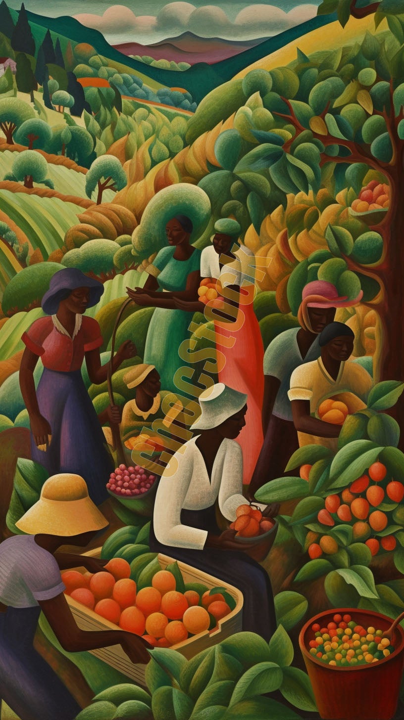 Harvest Time In The Mountains | Samba Tree