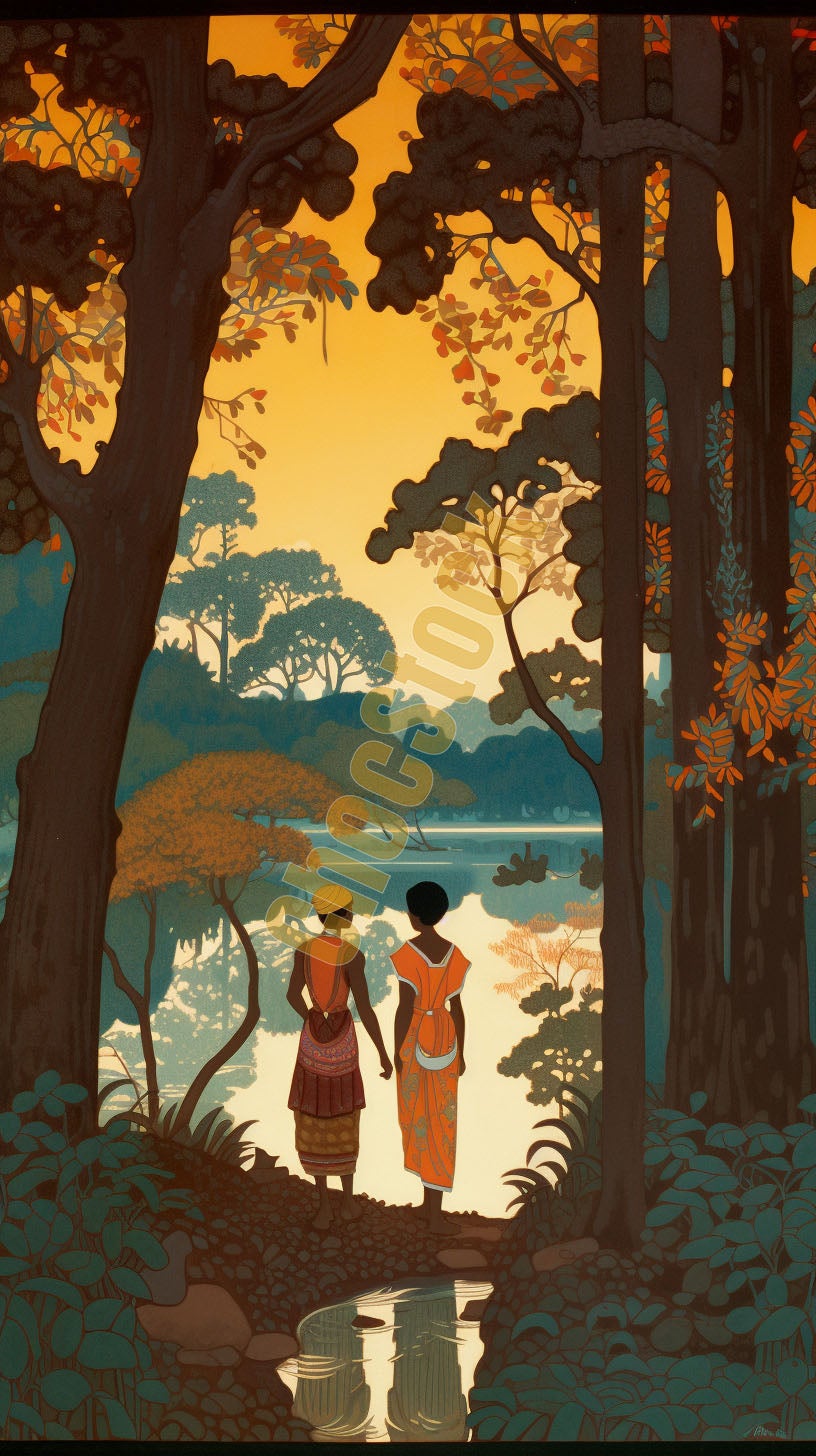 Sisters At Peace | Samba Tree