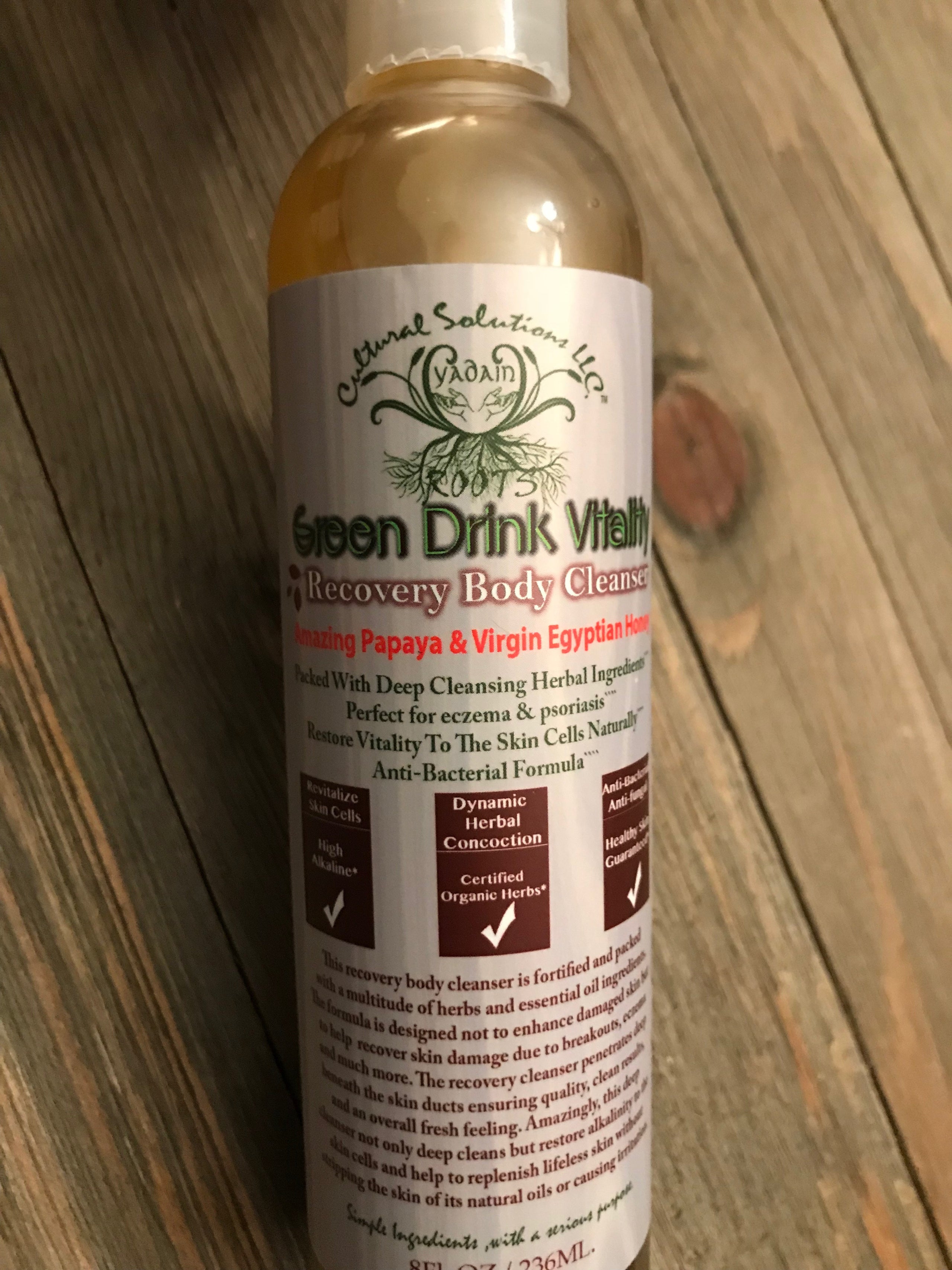 GREEN DRINK VITALITY Body Wash | Samba Tree