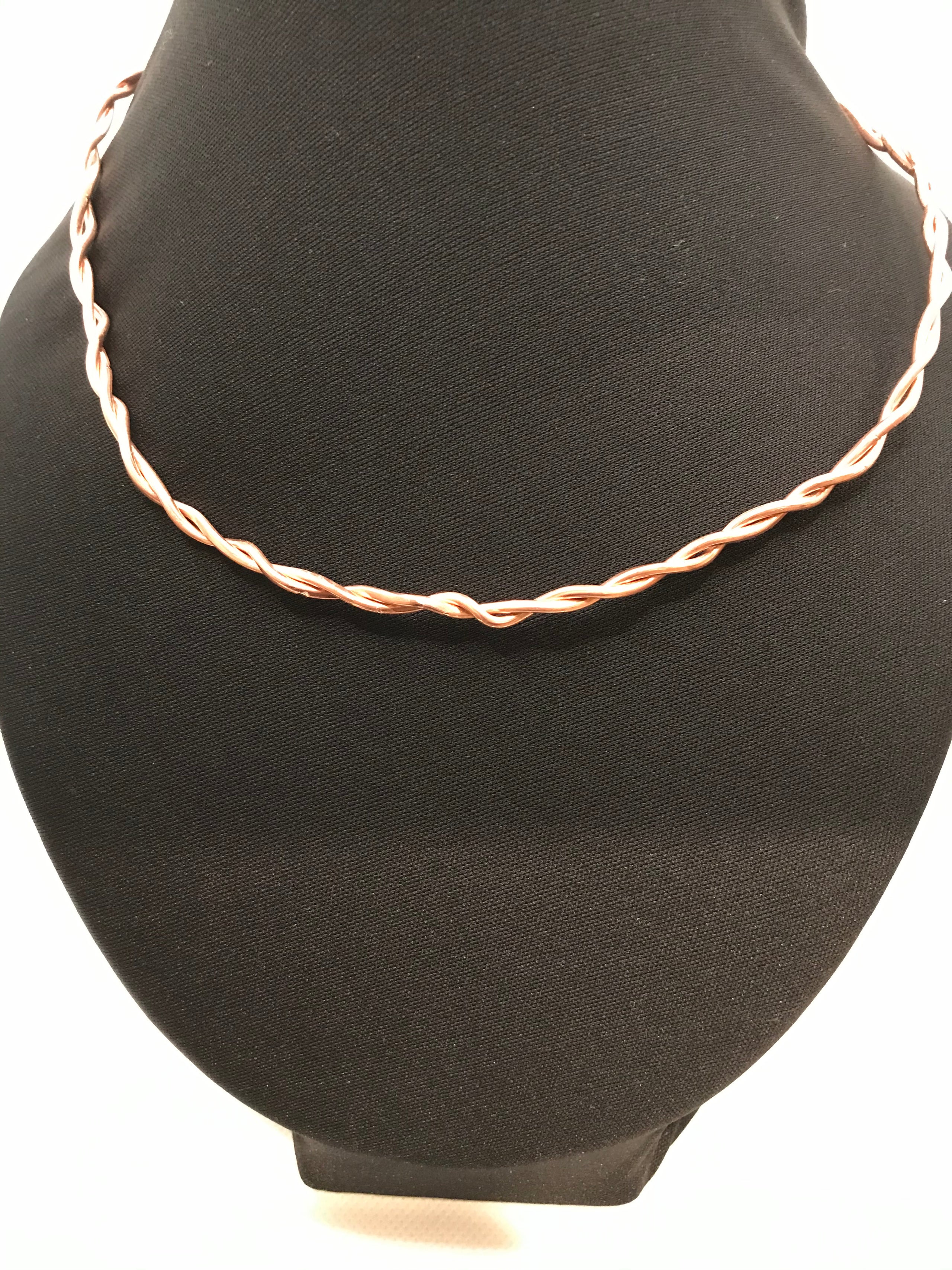 COPPER TWIST NECKLACE (Standard) | Samba Tree