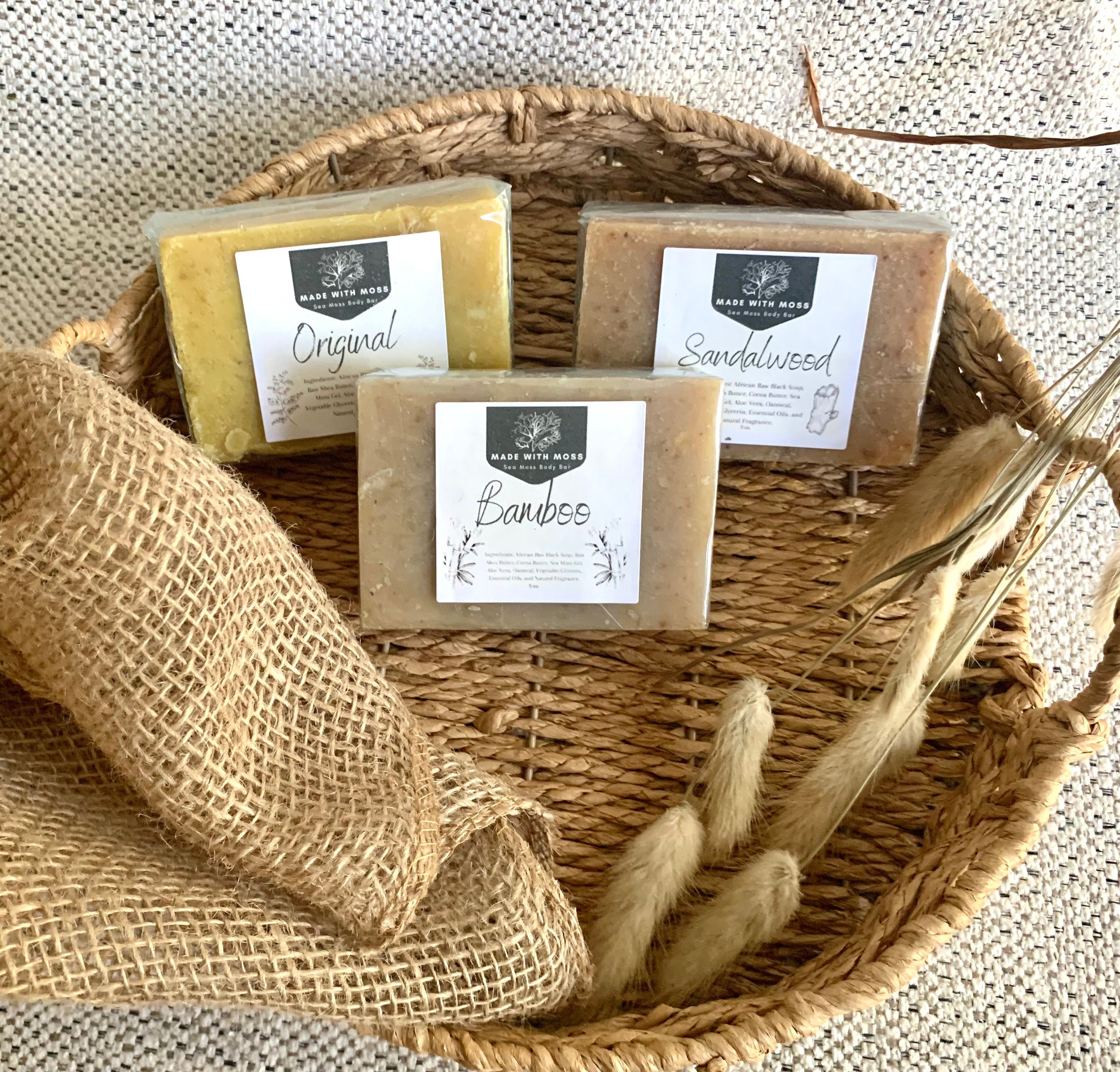 MADE WITH MOSS SEAMOSS BODY BARS | Samba Tree